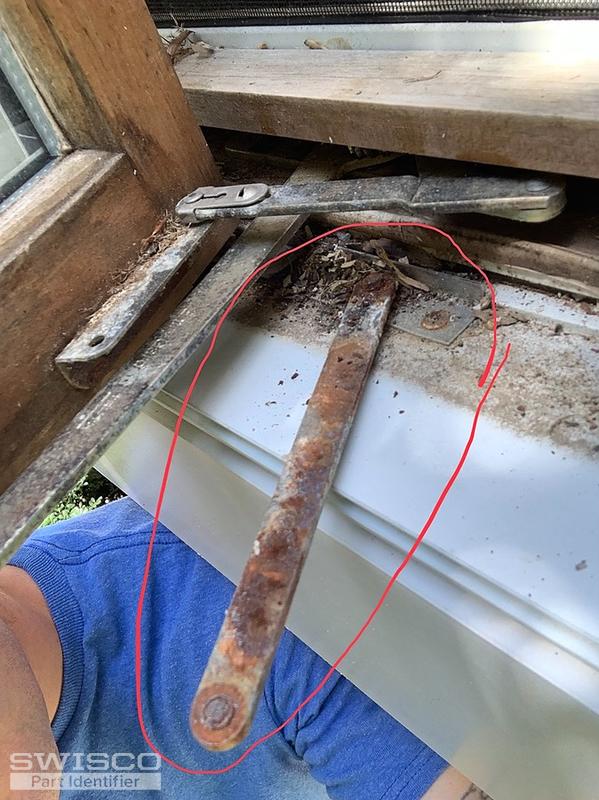 Operating arm assembly for swing window : SWISCO.com