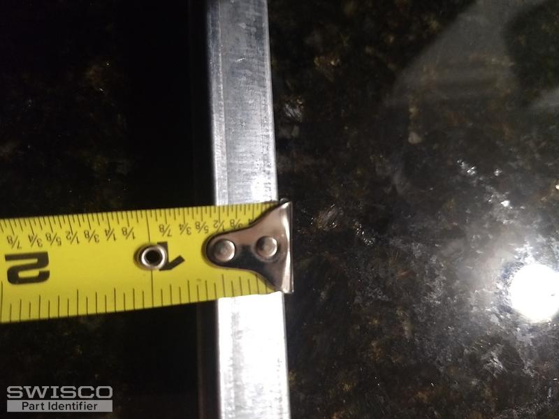 33" long vinyl window channel balance replacement : SWISCO.com