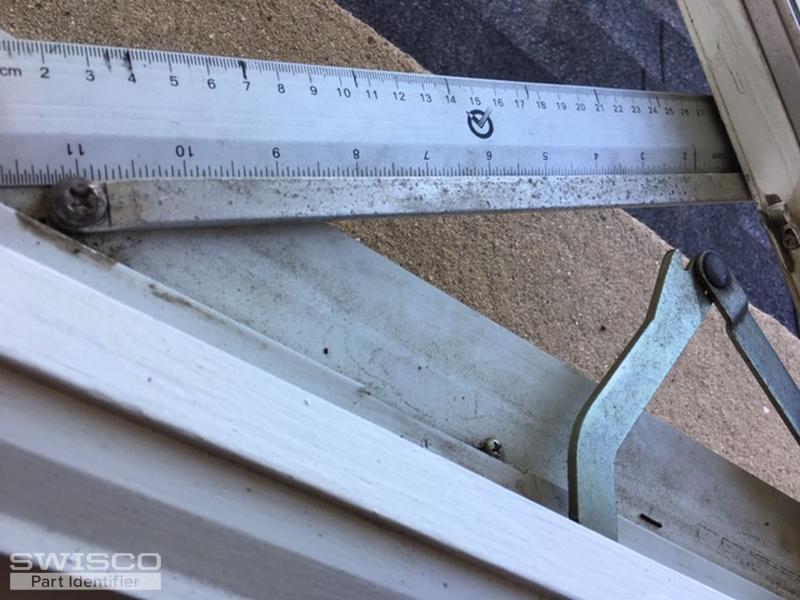 Pella casement window hinge arm assembly : SWISCO.com