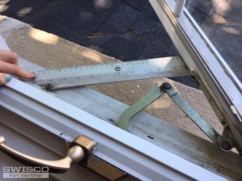 Pella casement window hinge arm assembly : SWISCO.com