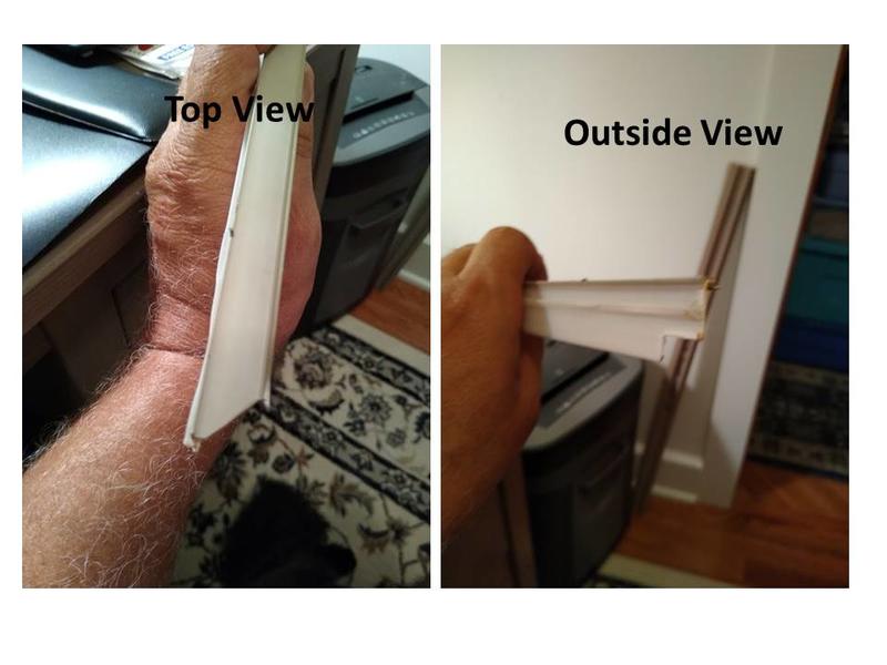 Snap-in Vinyl Glazing bead for MW Casement window : SWISCO.com