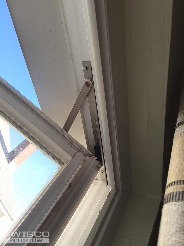 Top Hinge for casement window that swings to the left : SWISCO.com