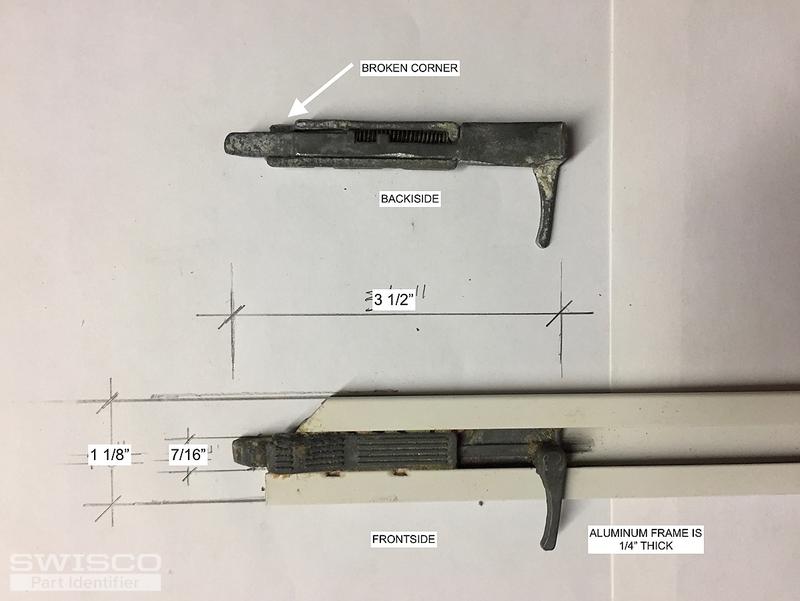 Triple Track Storm Window Latch : SWISCO.com
