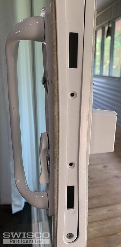 Sliding glass door handle and locking mechanism : SWISCO.com