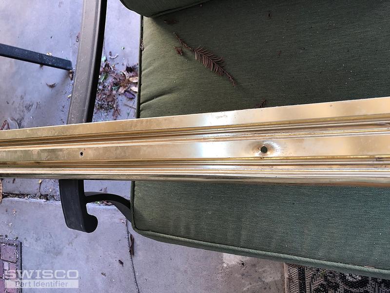 My sliding mirror door bottom track : SWISCO.com