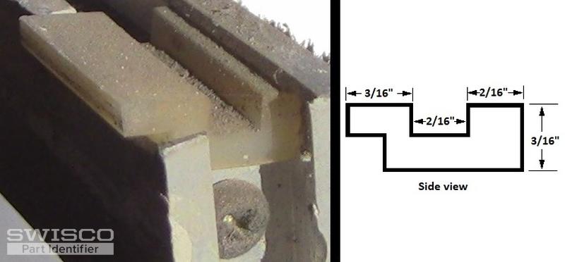 Need sliding guide for aluminum frame windows. : SWISCO.com