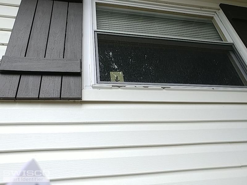 replacement screen track for old vinyl windows : SWISCO.com