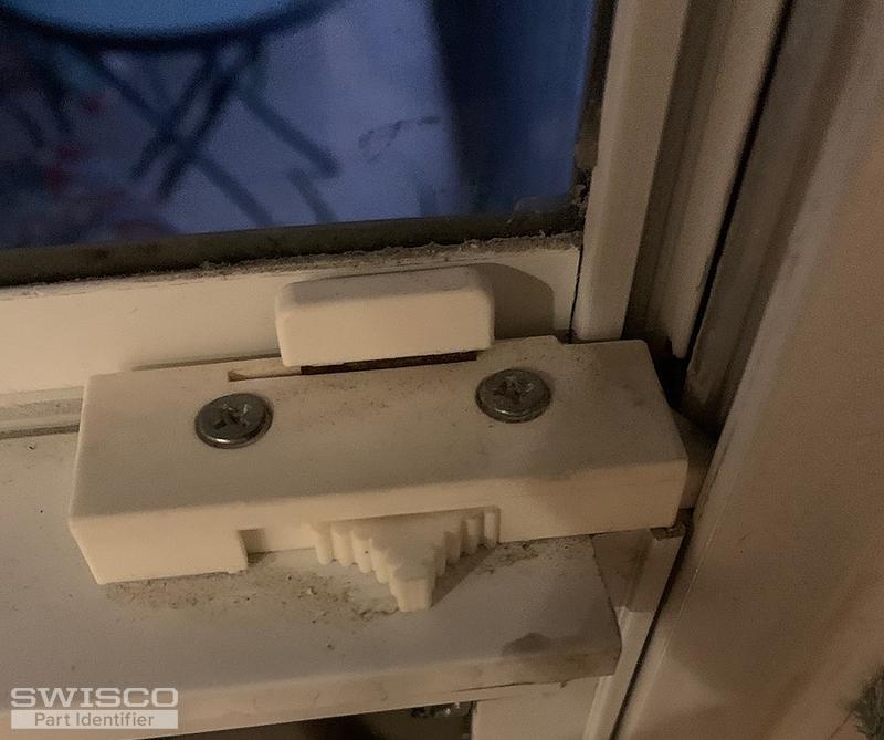 Top left latch for window to release window out to clean the outside of ...