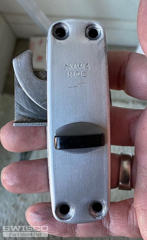 MIWA NDS Patio Door Lock : SWISCO.com