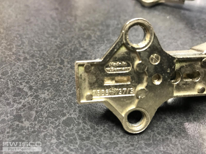 7566N/37/3 hinge for diagonal corner wall cabinet : SWISCO.com