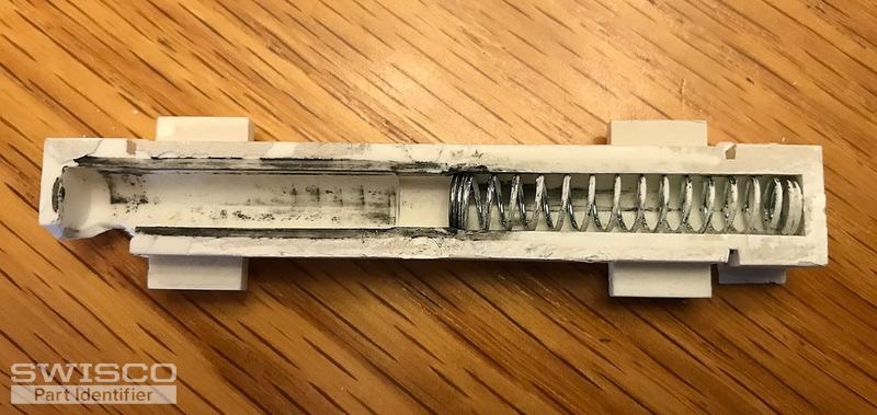 Bi-fold (wood) door top slide guide : SWISCO.com