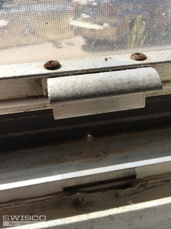 lower window latch mounted in center of the bottom window : SWISCO.com