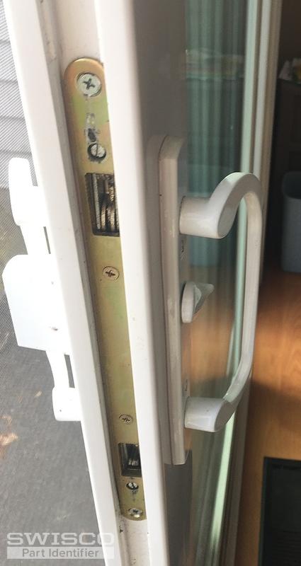 Prism Handle and locking mechanism for sliding glass door : SWISCO.com
