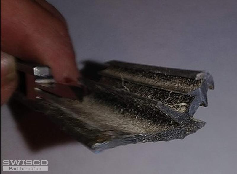 Kerf Mount Sweep Seal. 3/8vs3/4 : SWISCO.com