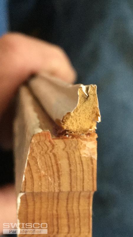 Foam compression seal for a Pella fixed window. : SWISCO.com