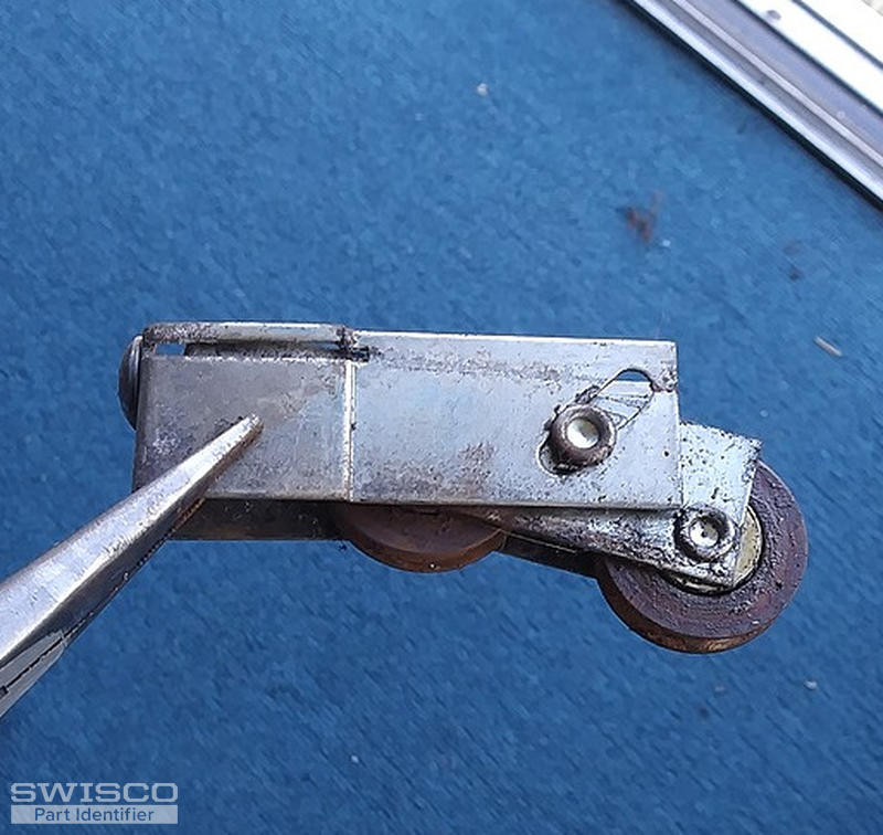 Replacing rollers on patio door : SWISCO.com