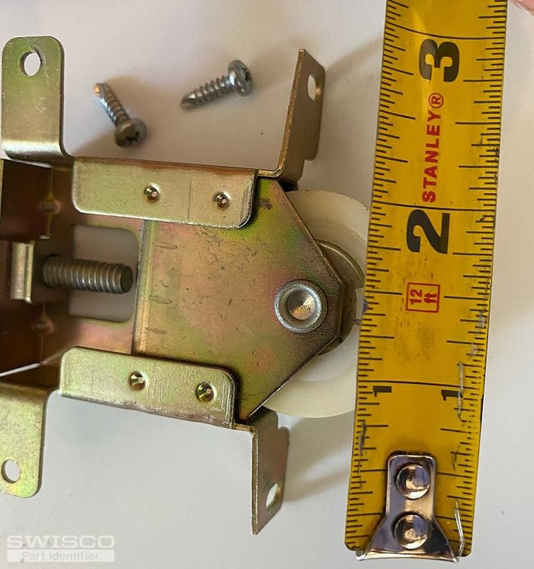 Need Replacement Bottom Roller for Mirrored Closet Door : SWISCO.com