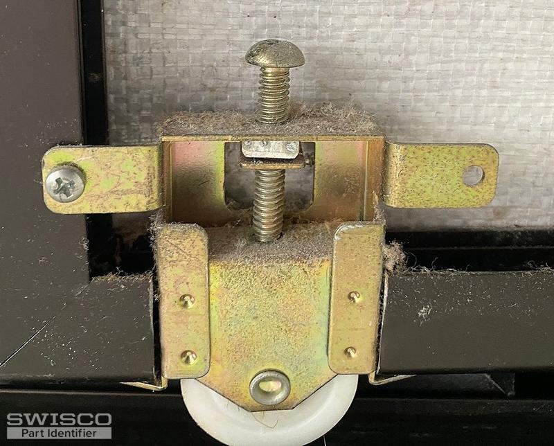 Need Replacement Bottom Roller for Mirrored Closet Door : SWISCO.com