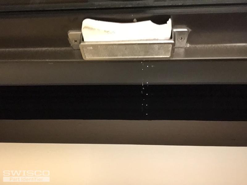 No markings. Horizontal sliding windows. Late 1970s condo windows. 4.75 ...