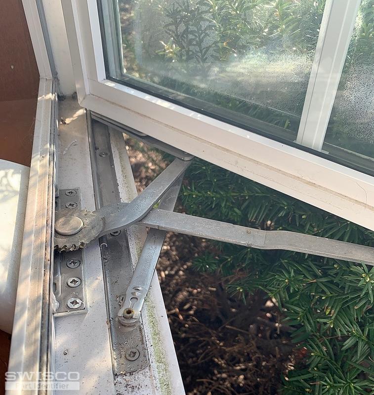 Casement Window Crank Hinge Replacement Set : SWISCO.com