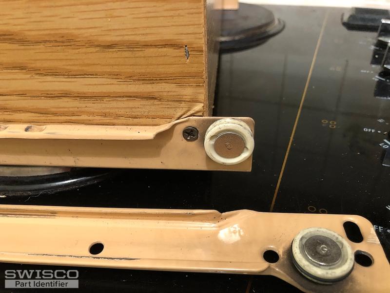 rear drawer track socket and rubber gasket ring for drawer wheel ...