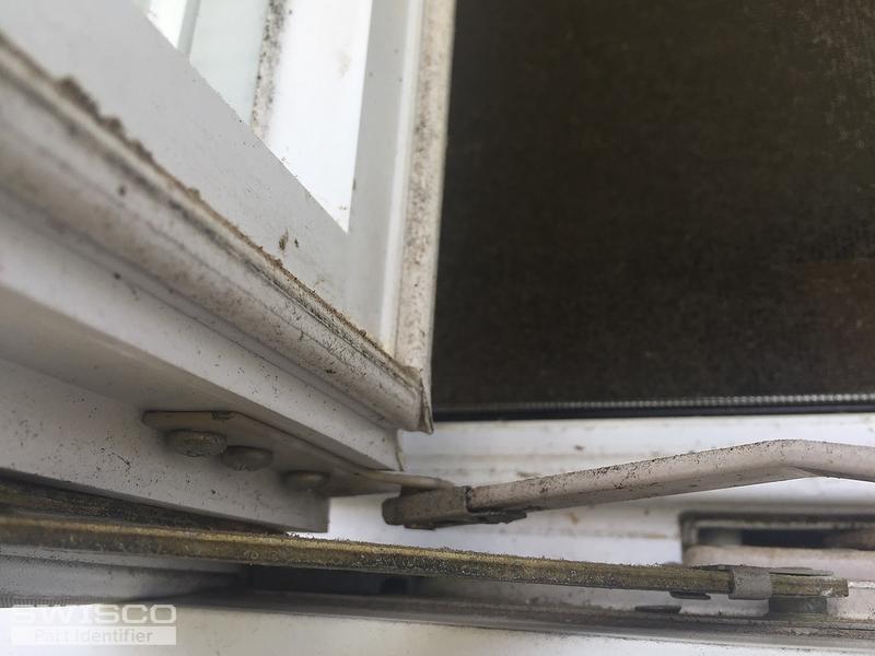 Bottom hinge replacement on casement window : SWISCO.com