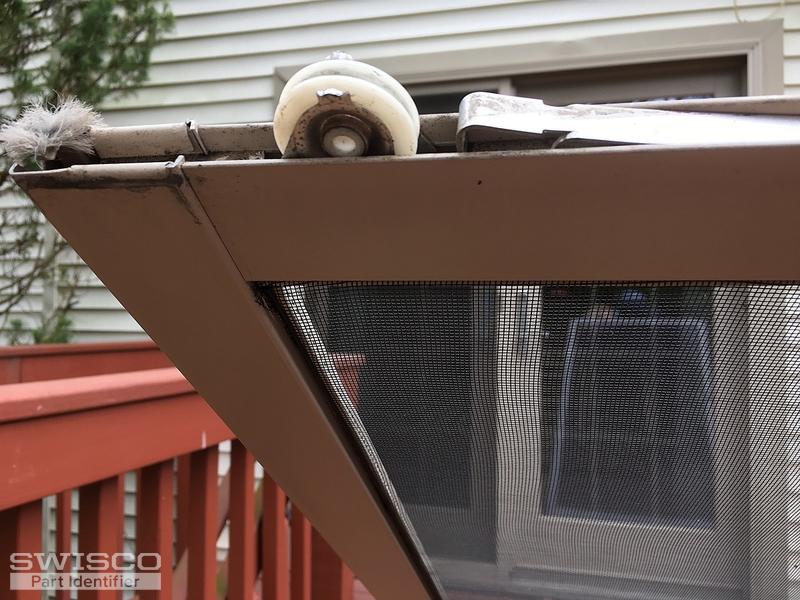 Anderson lower & upper screen door roller assembly : SWISCO.com