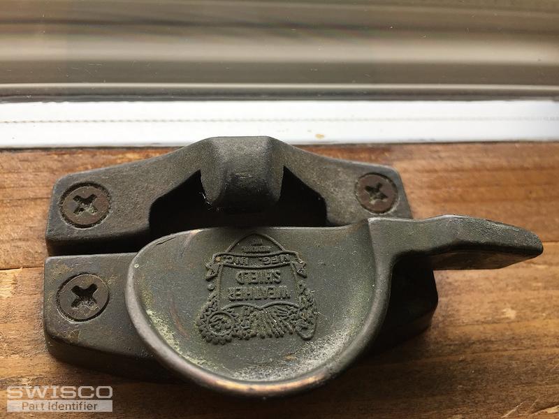 1992 weathershield double hung window sweep lock and keeper. : SWISCO.com
