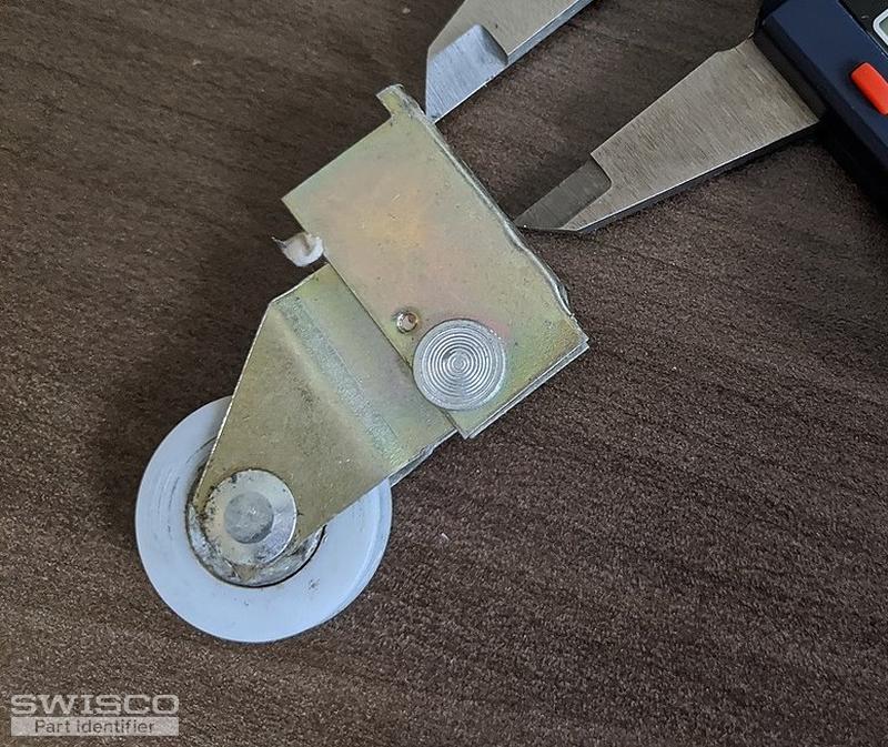 Novatech sliding screen door roller : SWISCO.com