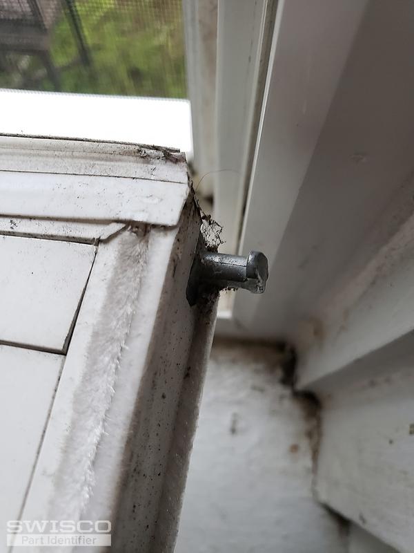 Window tilt latch screw assembly for bottom of pane : SWISCO.com