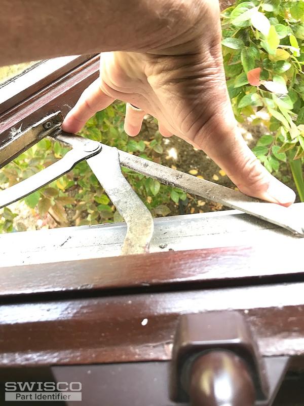 1980 Pella 2' x 2' window hinge : SWISCO.com