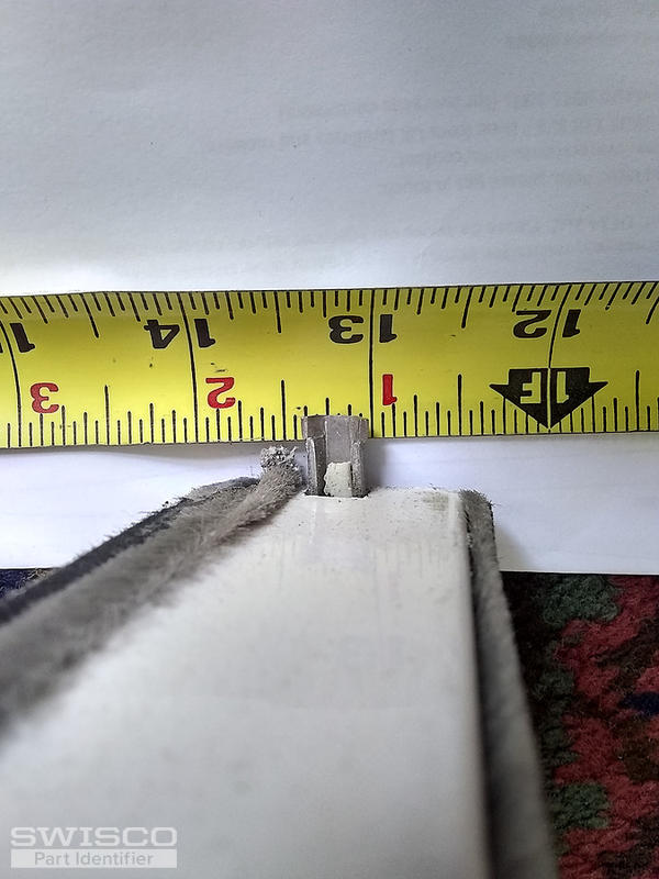 34" tall x 1/2" U channel balance using string connecting to pivot shoe ...