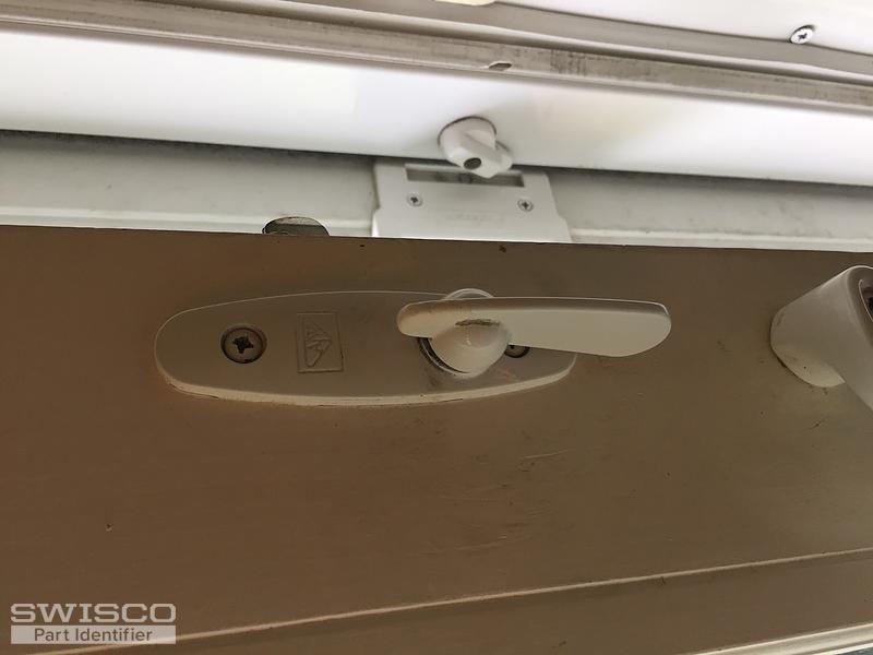 Latch on slider door, controlling locking latch : SWISCO.com