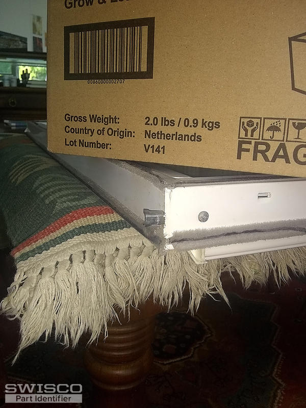 34" tall x 1/2" U channel balance using string connecting to pivot shoe ...