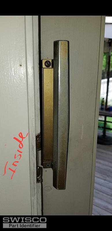 Original Pella sliding patio door handle : SWISCO.com