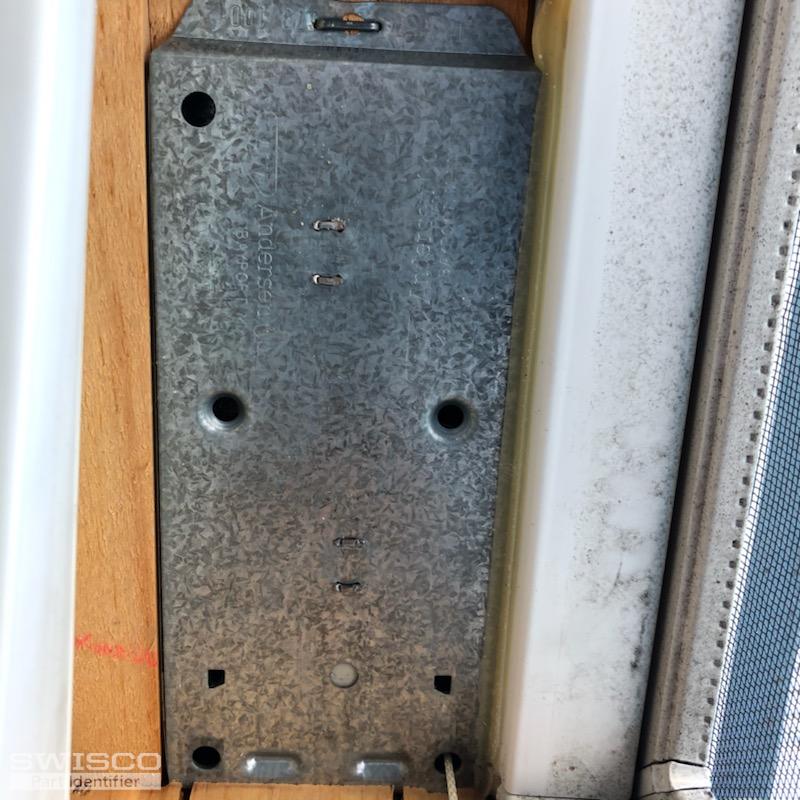 Anderson Window sash weight in head jam : SWISCO.com