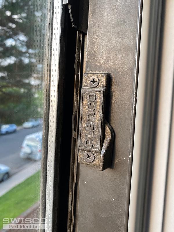Alenco Aluminum window latch/lock from 1985 : SWISCO.com