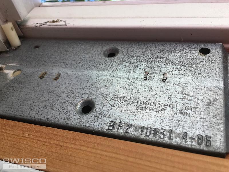 Anderson Window Sash Balance BF2 10#31 4-86 : SWISCO.com