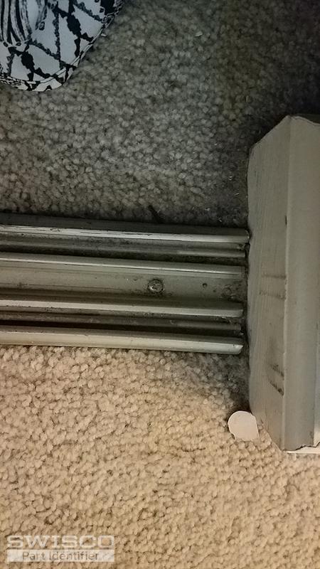 72" SLIDING MIRROR DOOR BOTTOM TRACK : SWISCO.com