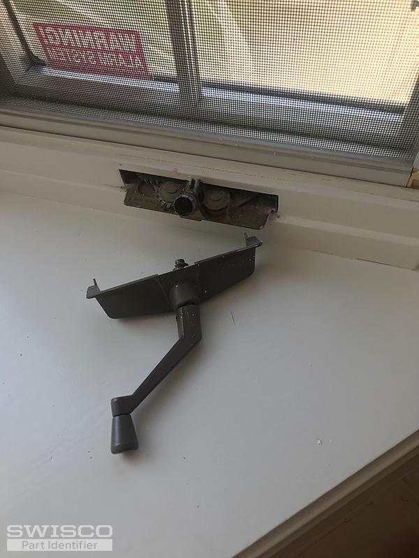 Bay window latch crank replacement : SWISCO.com