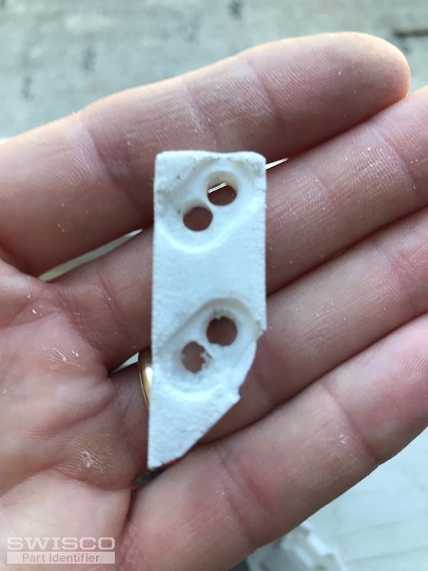 Plastic parts that hold metal locking mechanism : SWISCO.com