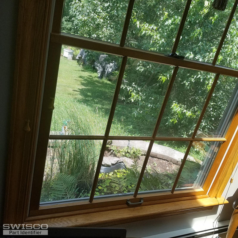 broken balance on window, shuts like guillotine, broken string on both ...