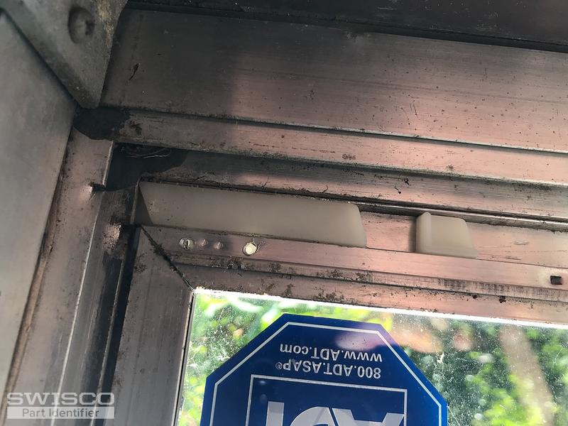 Slide latches ... slide bolts ... finger latches for older metal storm ...