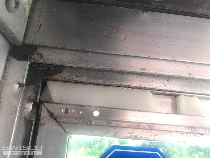 Slide latches ... slide bolts ... finger latches for older metal storm ...