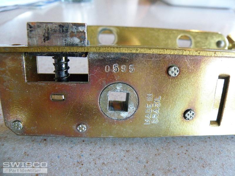 EMCO mortise latch missing striker plate : SWISCO.com