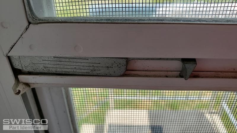 storm door window slide bolt, left and right : SWISCO.com