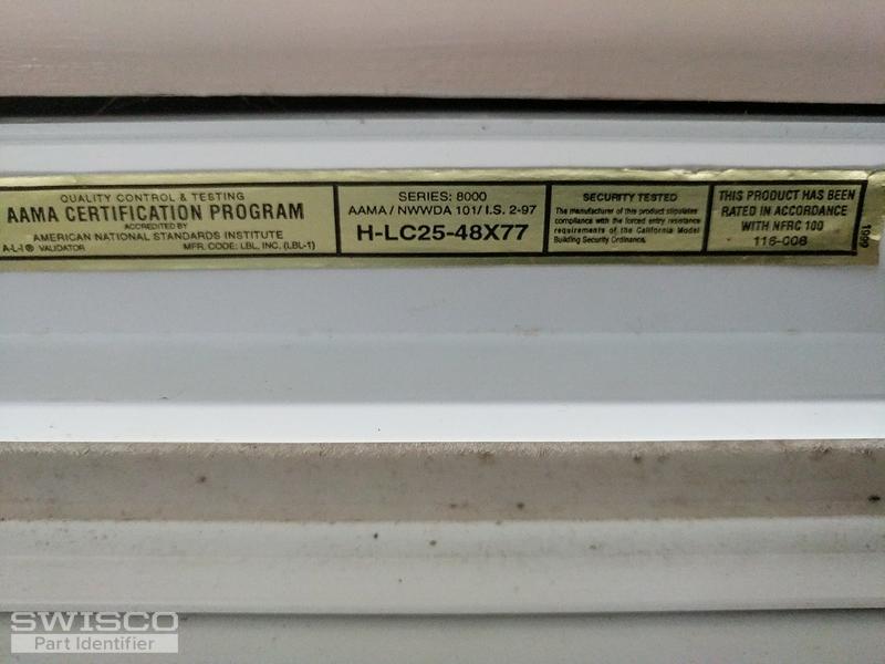 Series: 8000 aama/needs 101/1.s. 2-97 H-LC25-48x77 : SWISCO.com