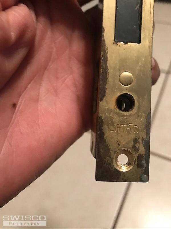 Replacement lock for Pado latao security door : SWISCO.com