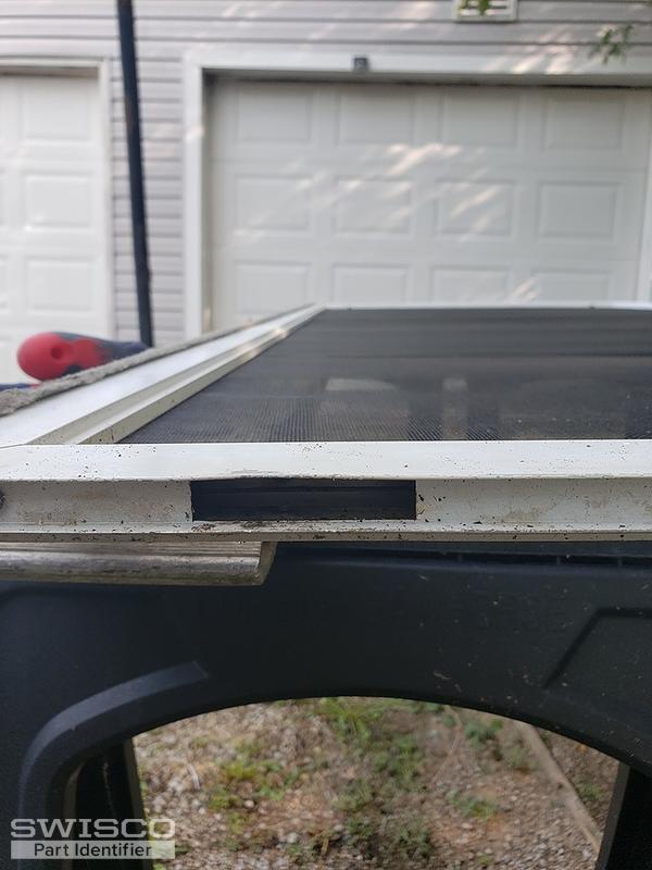 Bottom rollers Crestline screen for sliding patio door : SWISCO.com