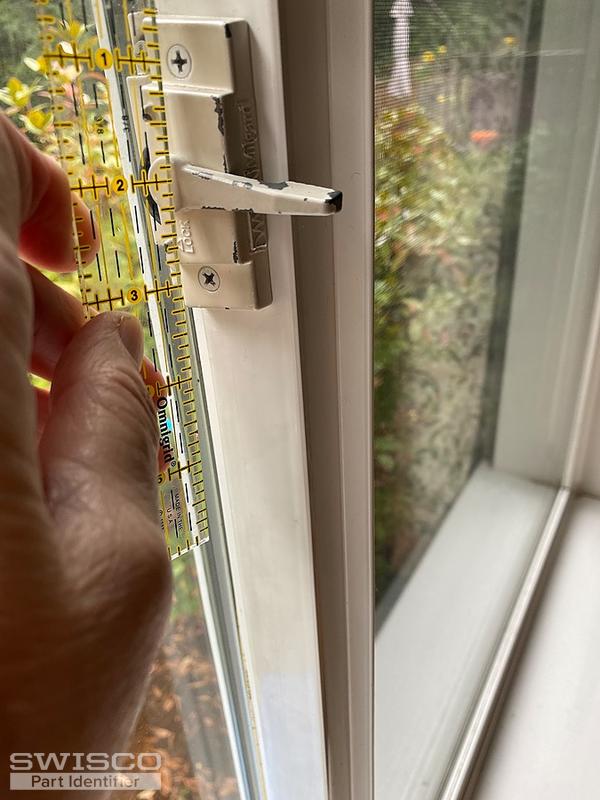 Milgard sliding window, latch Replacement : SWISCO.com